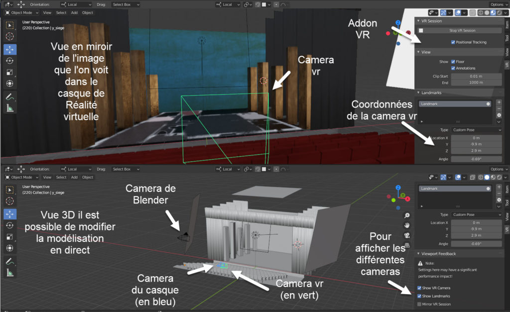 Modéliser en réalité virtuelle avec Blender - Video Design Formation